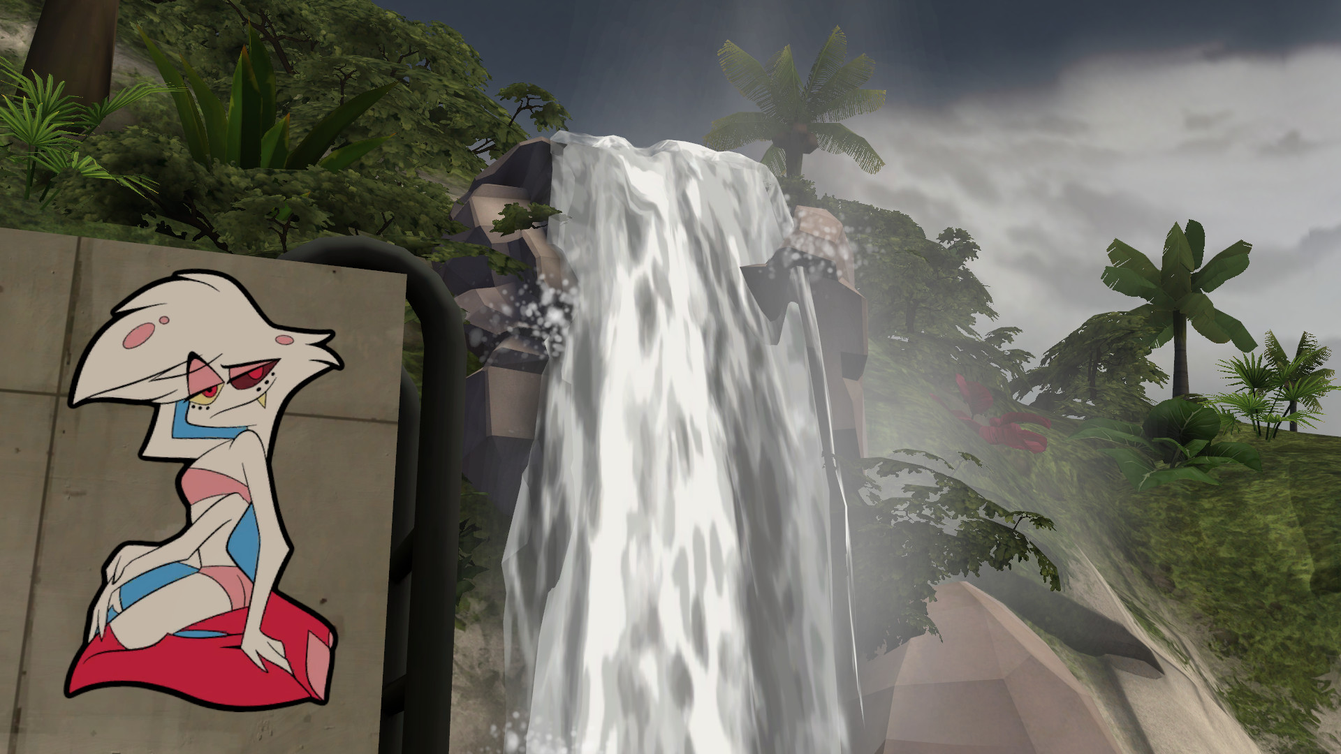 Hazbin Hotel Summer Pin Collection [Team Fortress 2] [Sprays]