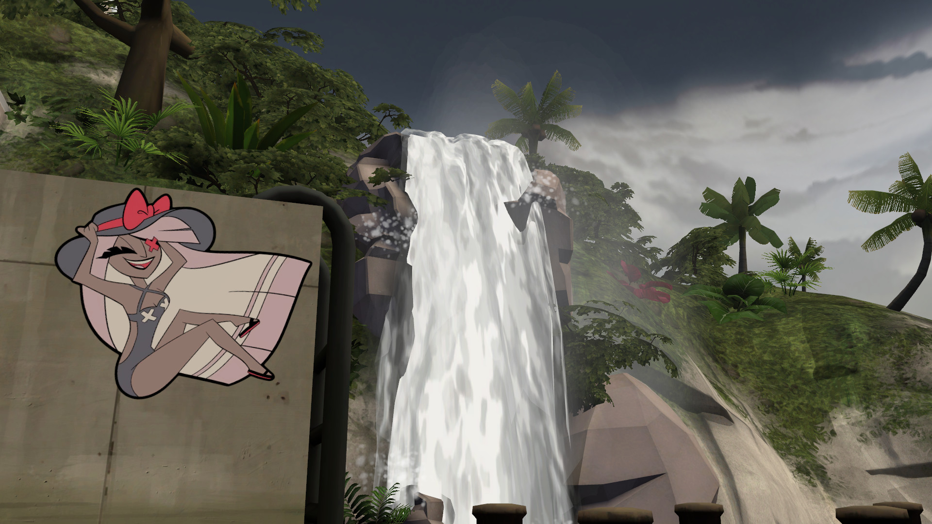 Hazbin Hotel Summer Pin Collection [Team Fortress 2] [Sprays]