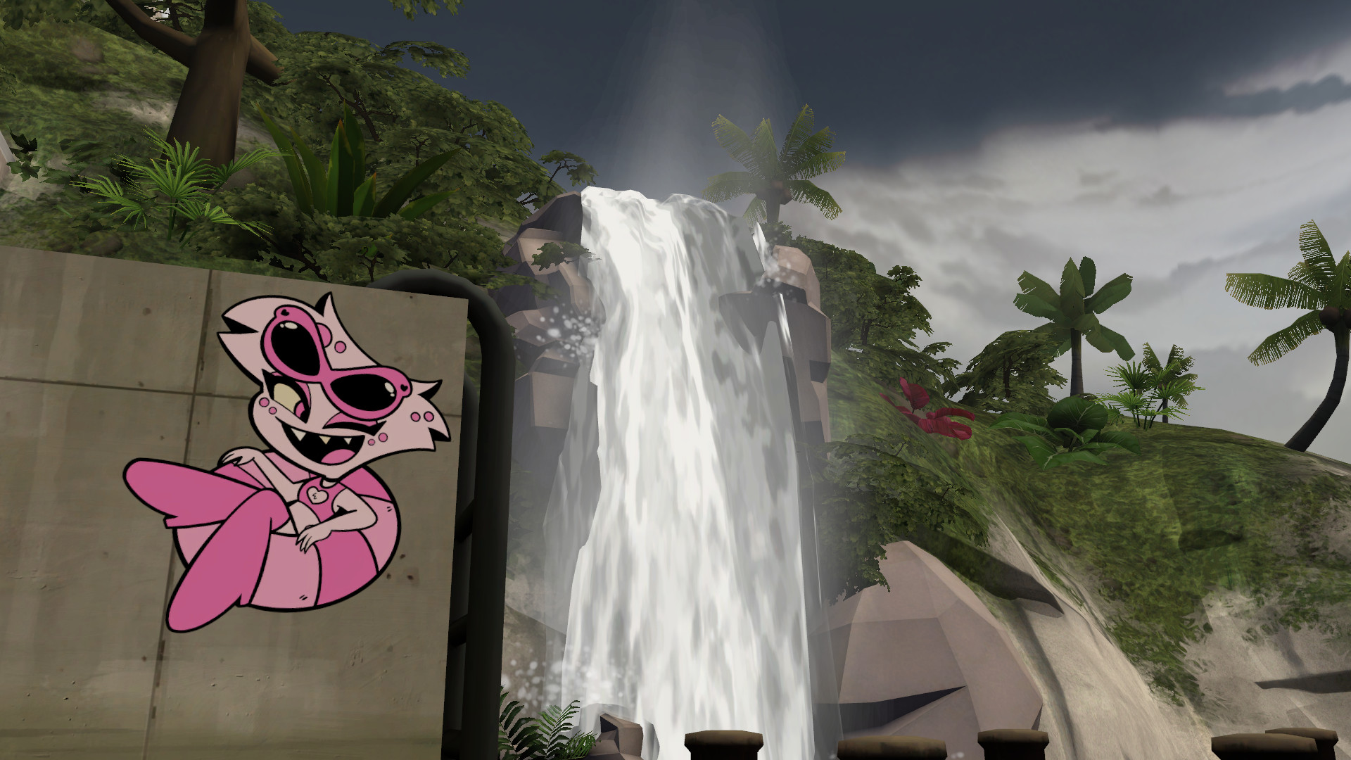 Hazbin Hotel Summer Pin Collection [Team Fortress 2] [Sprays]