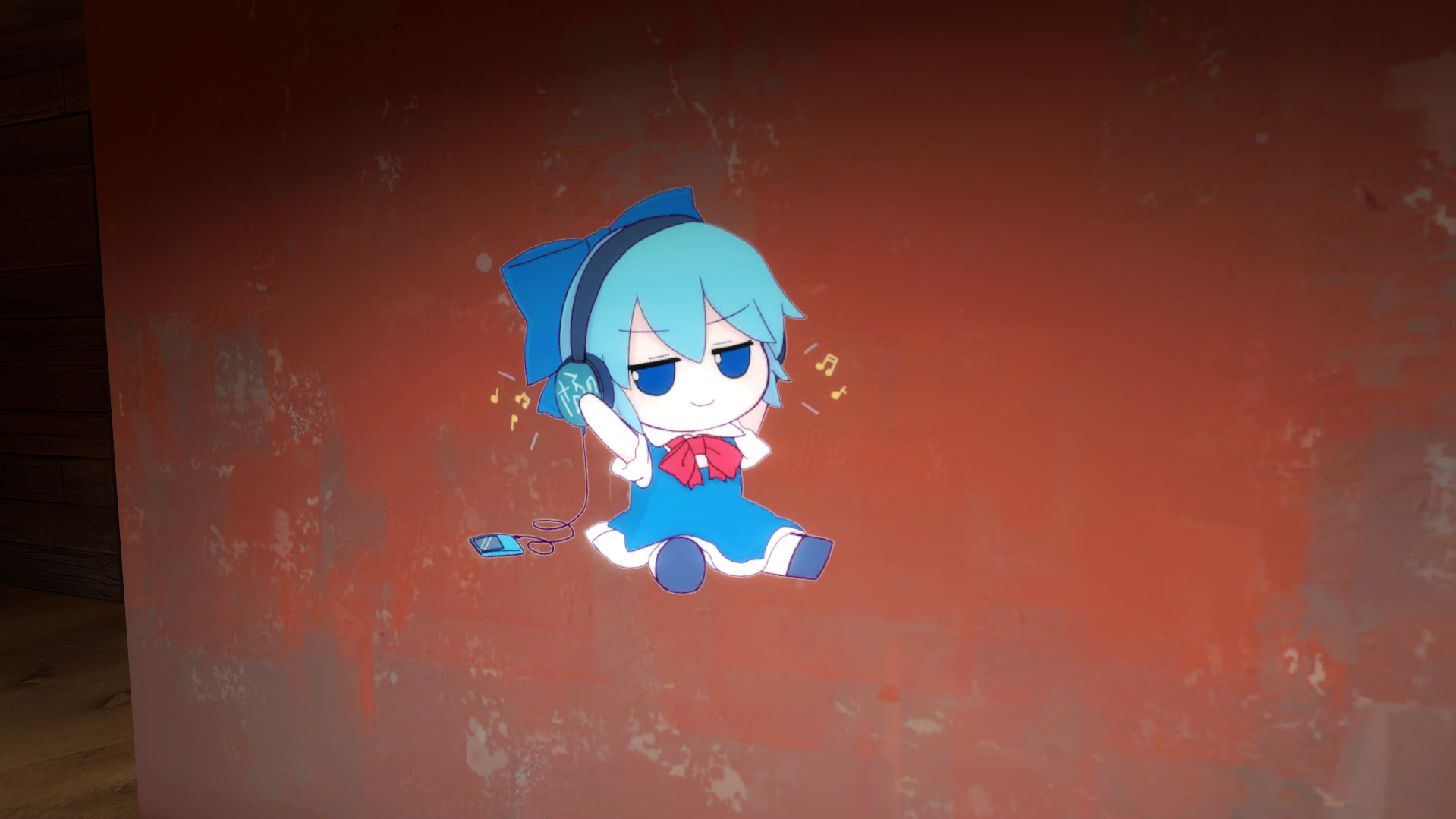 Fumo Cirno. [Team Fortress 2] [Sprays]