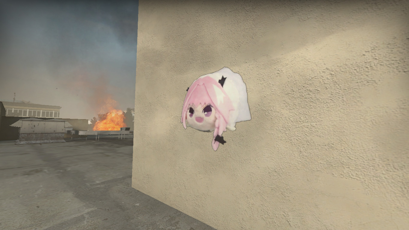 astolfo bean plushie Spray for Team Fortress 2 | TF2 Sprays