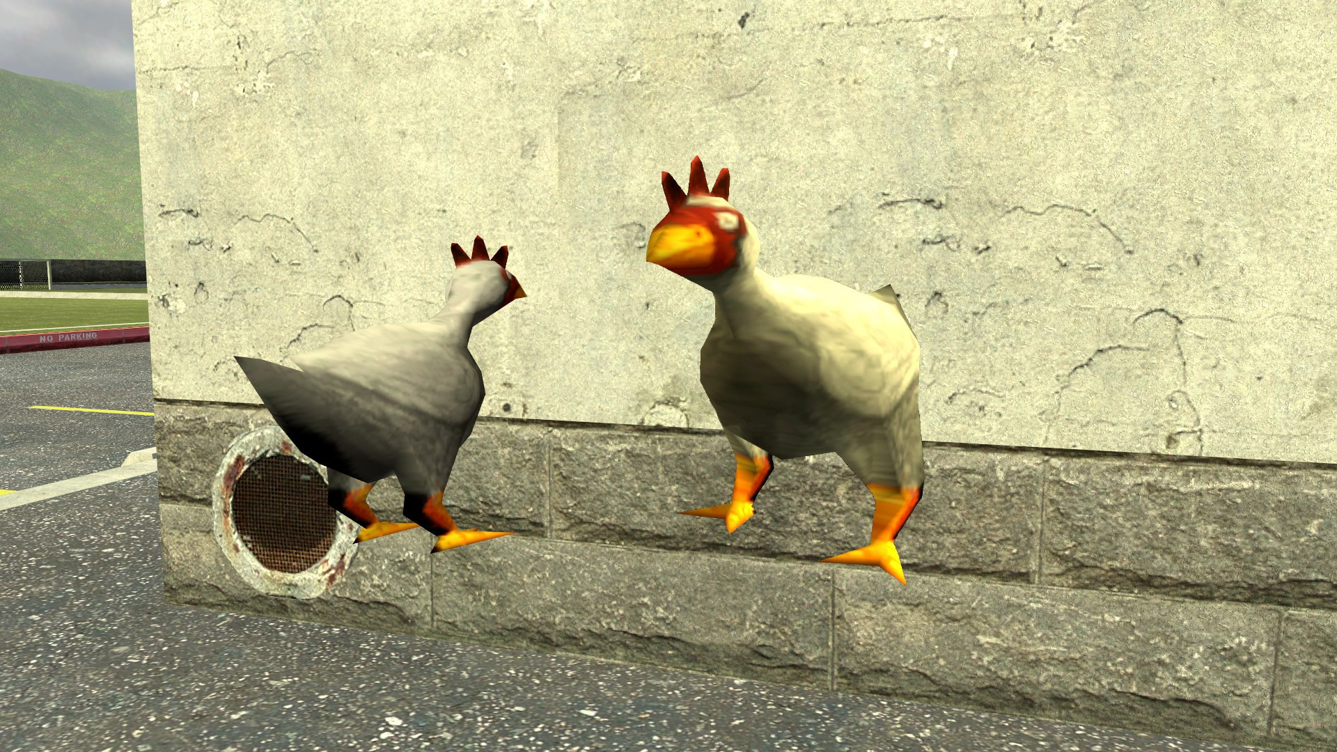 Counter-Strike 1.6 Chicken [Team Fortress 2] [Sprays]