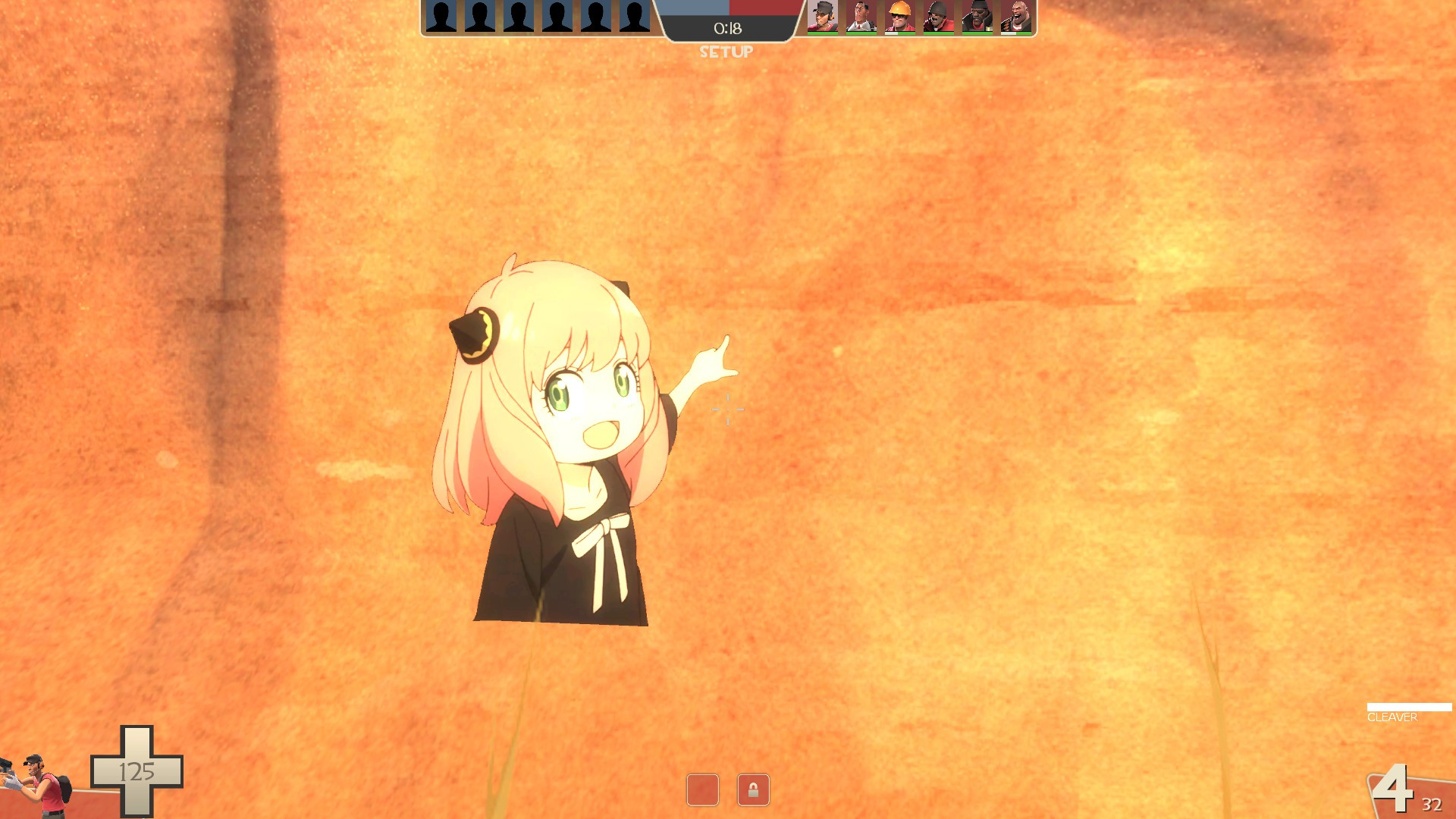 Anya Pointing Set (Spy x Family) Spray for Team Fortress 2 | TF2 Sprays