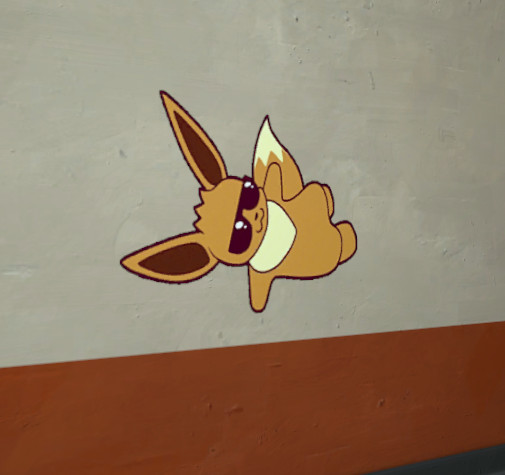 Eevee breakdancing Spray for Team Fortress 2 | TF2 Sprays