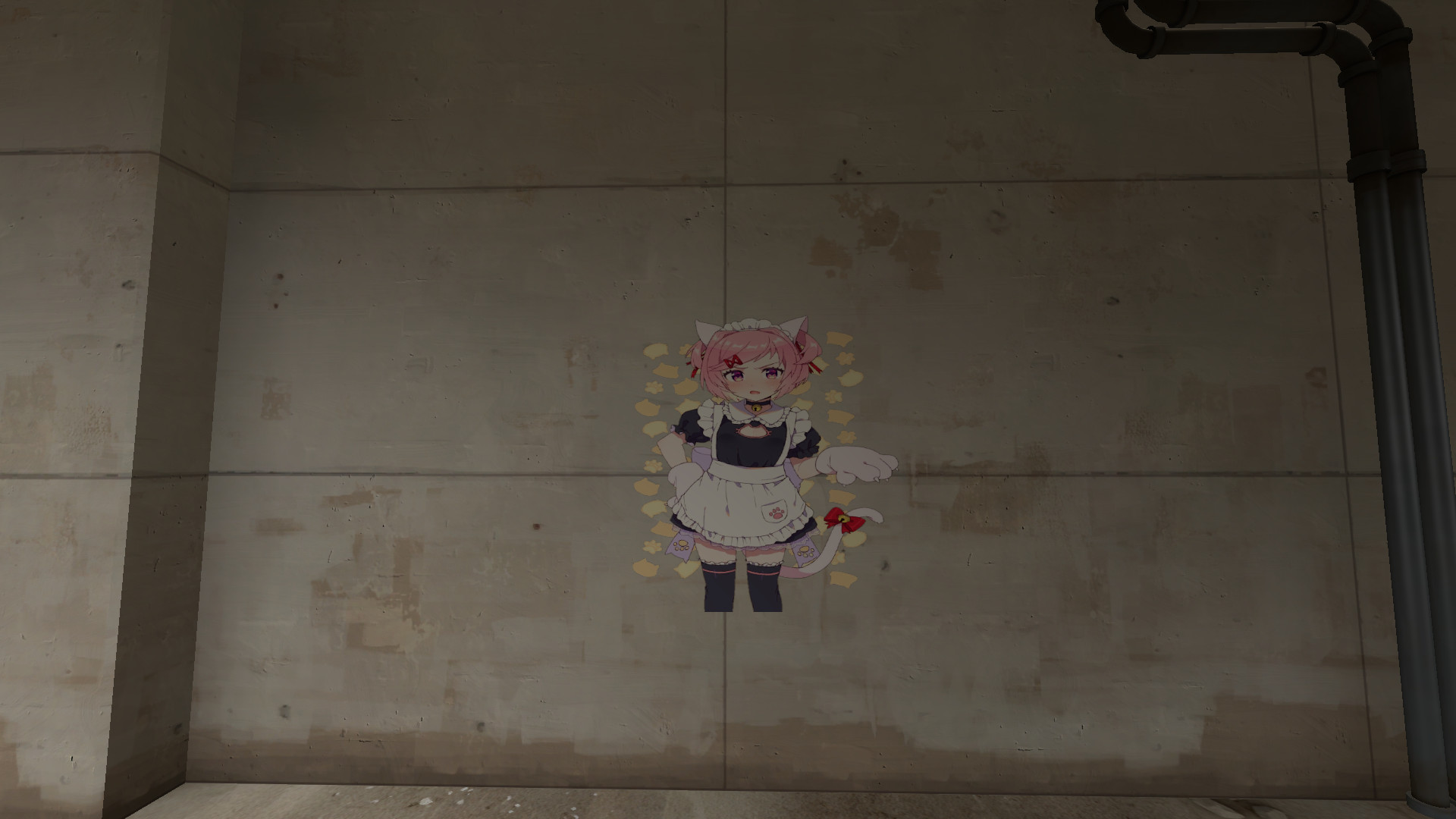 Natsuki Catgirl Maid Spray for Team Fortress 2 | TF2 Sprays