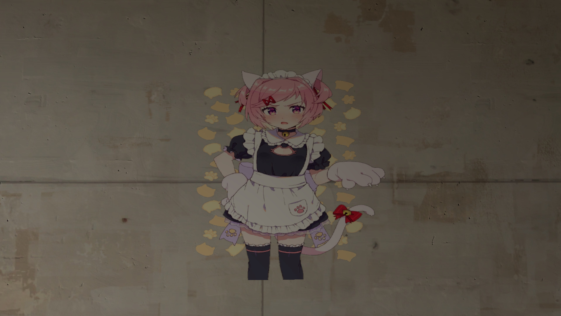 Natsuki Catgirl Maid Spray for Team Fortress 2 | TF2 Sprays