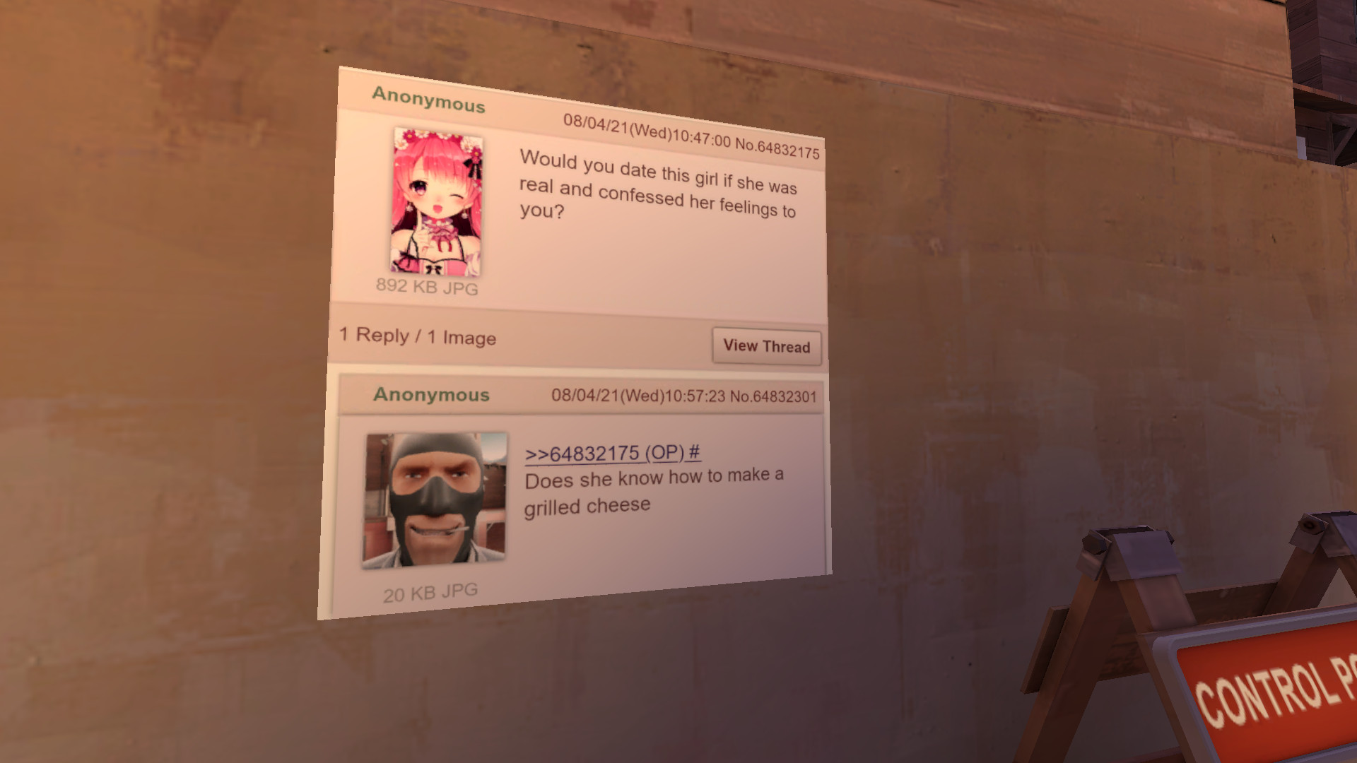 le grilled cheese [Team Fortress 2] [Sprays]