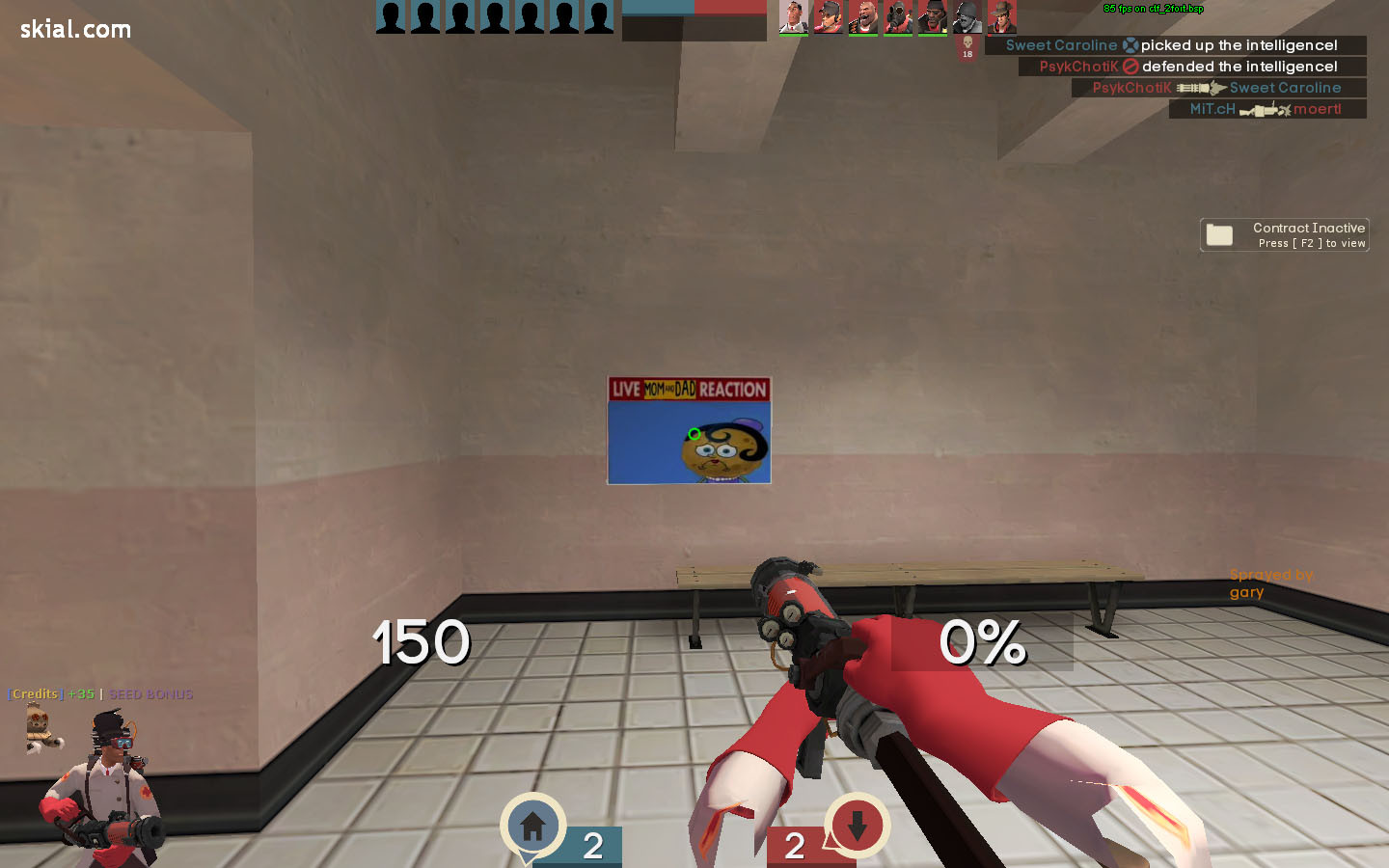 live mom (and dad) reaction [Team Fortress 2] [Sprays]