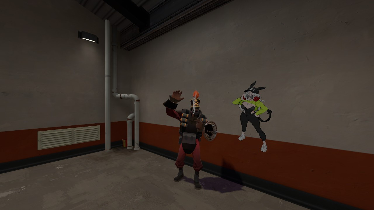 New Year Bunny Justice Spray for Team Fortress 2 | TF2 Sprays