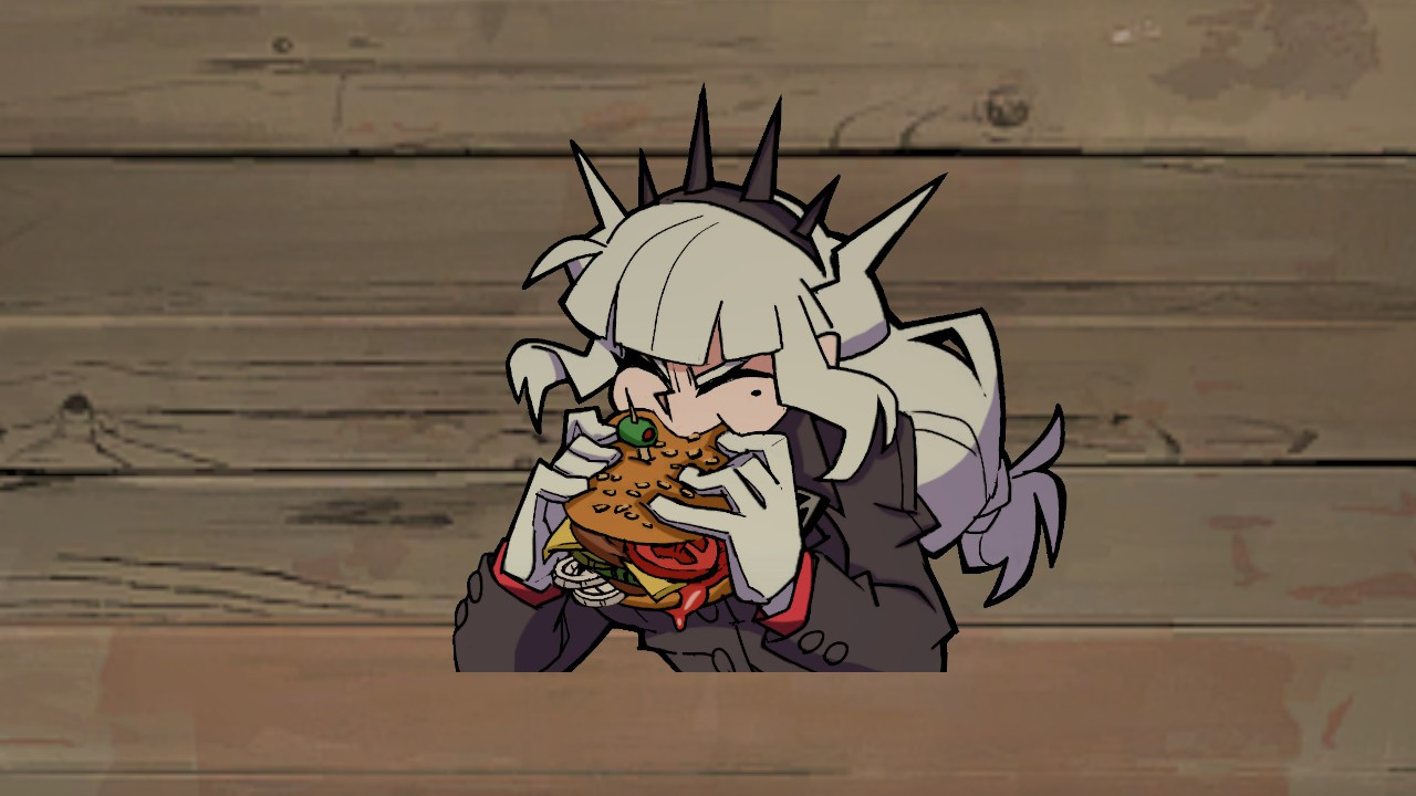 Lucifer with a Burger [Team Fortress 2] [Sprays]