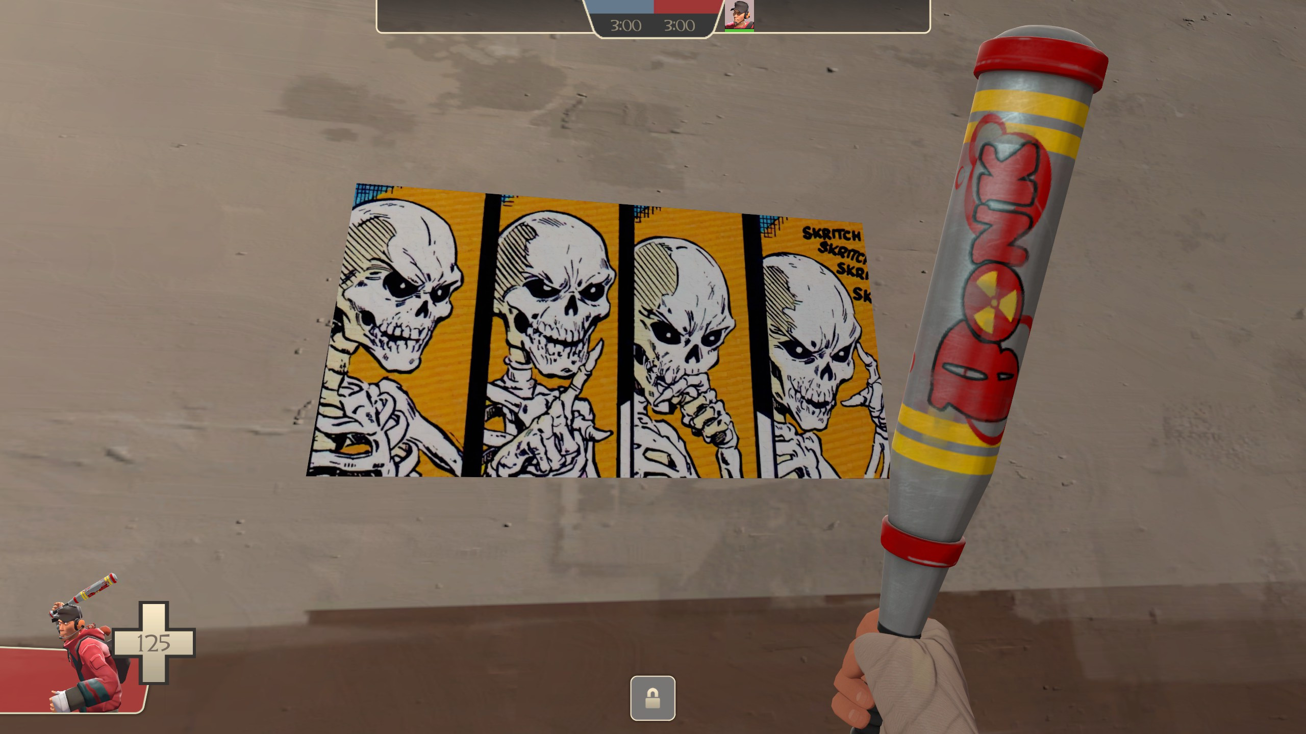 The Brooding Skeleton [Team Fortress 2] [Sprays]