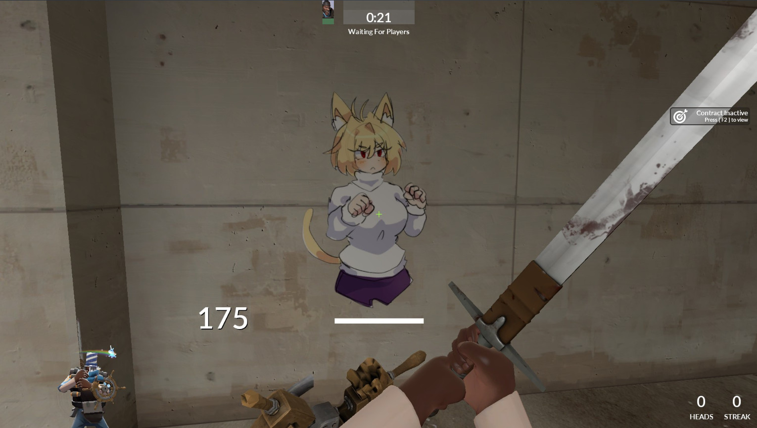 Neco-Arc Glowup Spray for Team Fortress 2 | TF2 Sprays