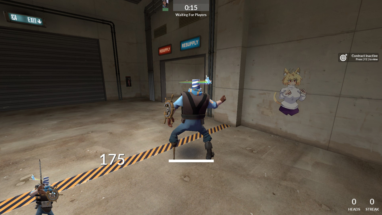 Neco-Arc Glowup Spray for Team Fortress 2 | TF2 Sprays