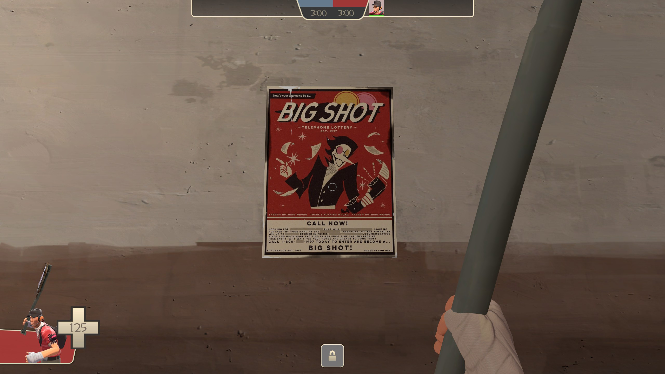 Spamton Poster Spray for Team Fortress 2 | TF2 Sprays