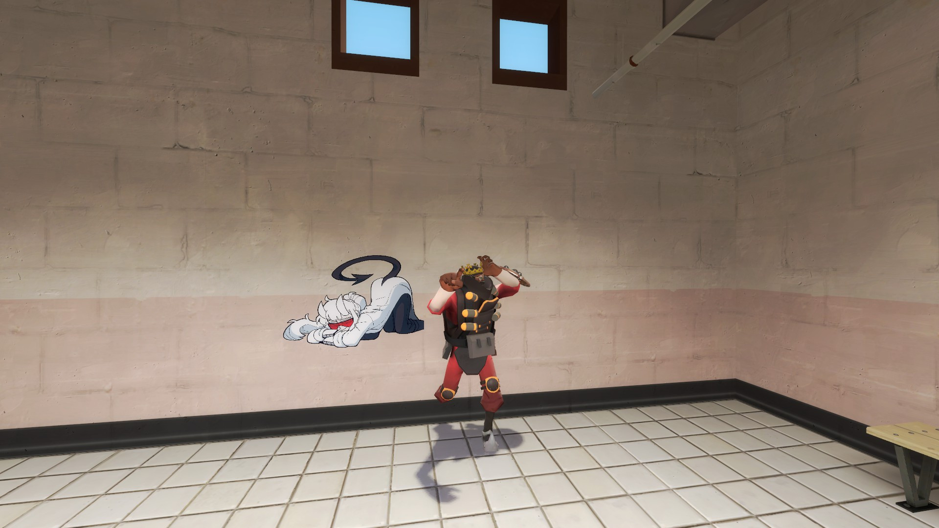 Lucy and Loremaster [ Examtaker ] [Team Fortress 2] [Sprays]