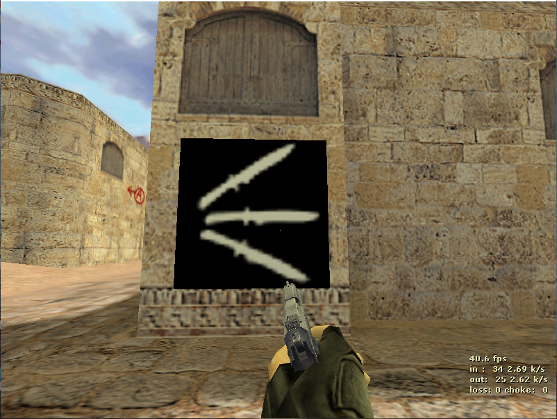 Triple Knife Spray [Counter-Strike 1.6] [Sprays]