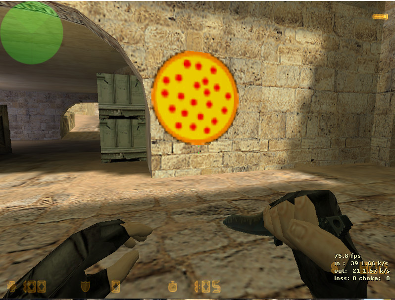 EXTRA LARGE Pizza Spray [Counter-Strike 1.6] [Sprays]