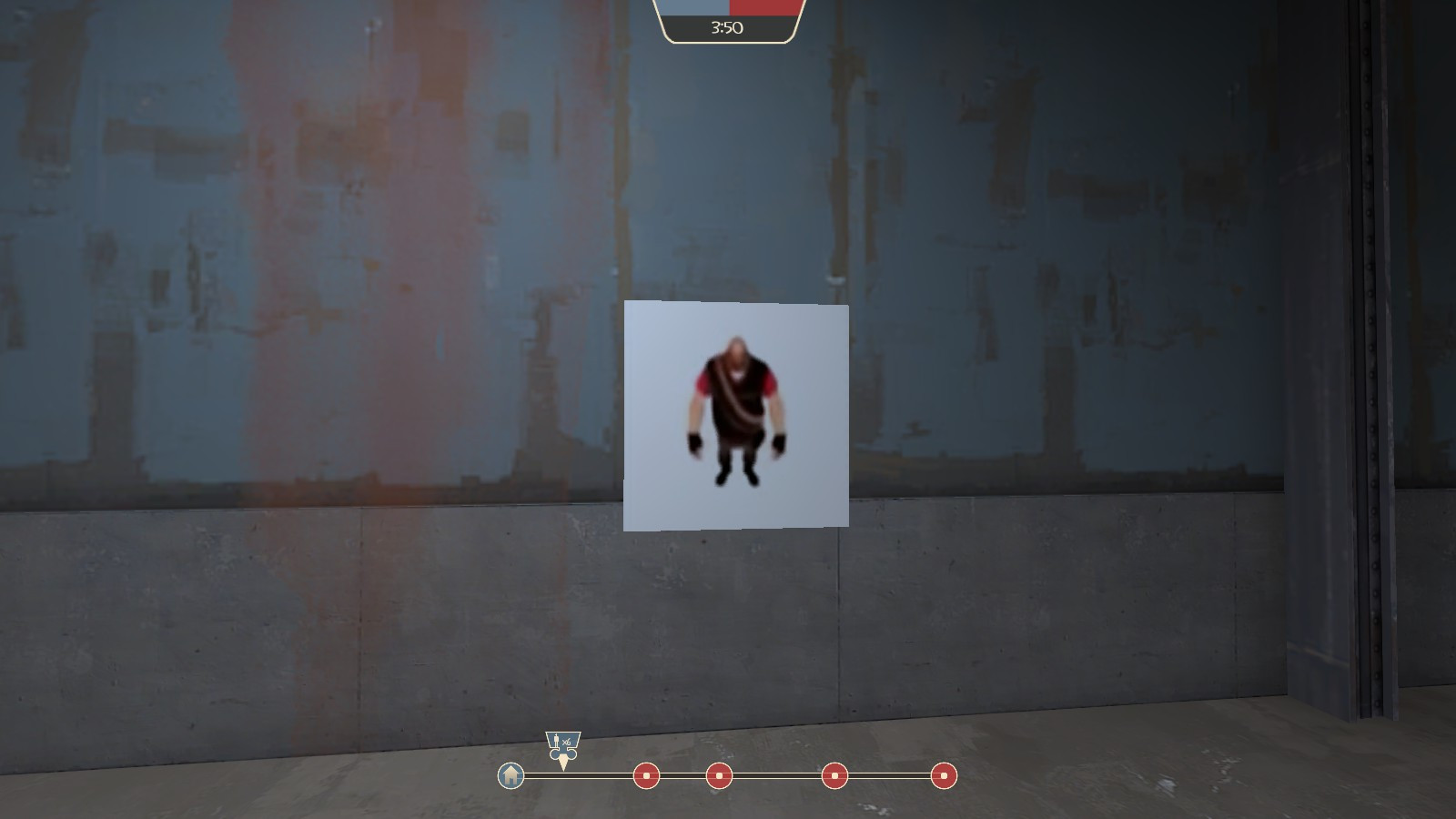 Low Quality Heavy (Billie Jean) Spray for Team Fortress 2 | TF2 Sprays