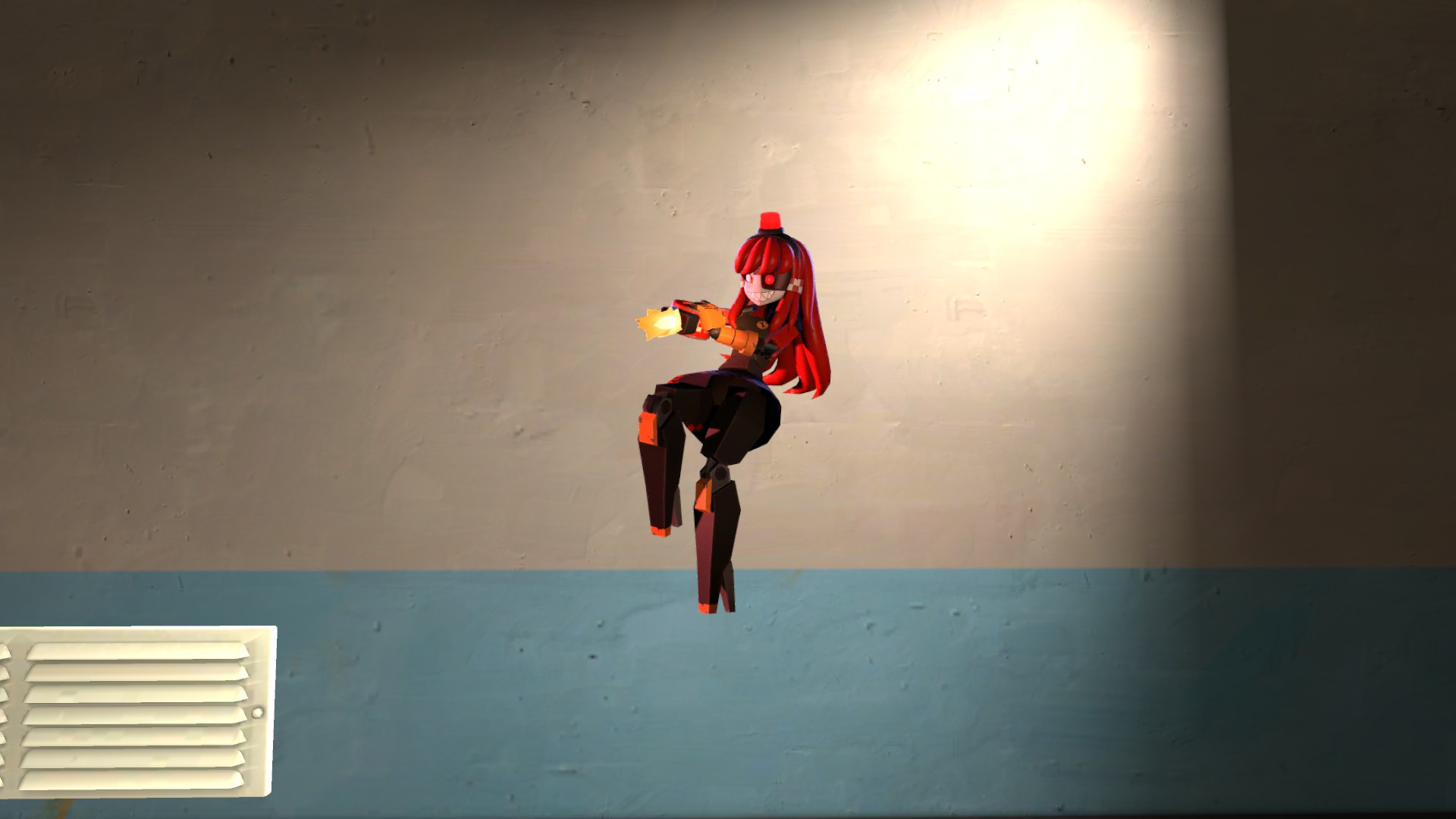 Action Pose Mimi-Sentry Spray for Team Fortress 2 | TF2 Sprays