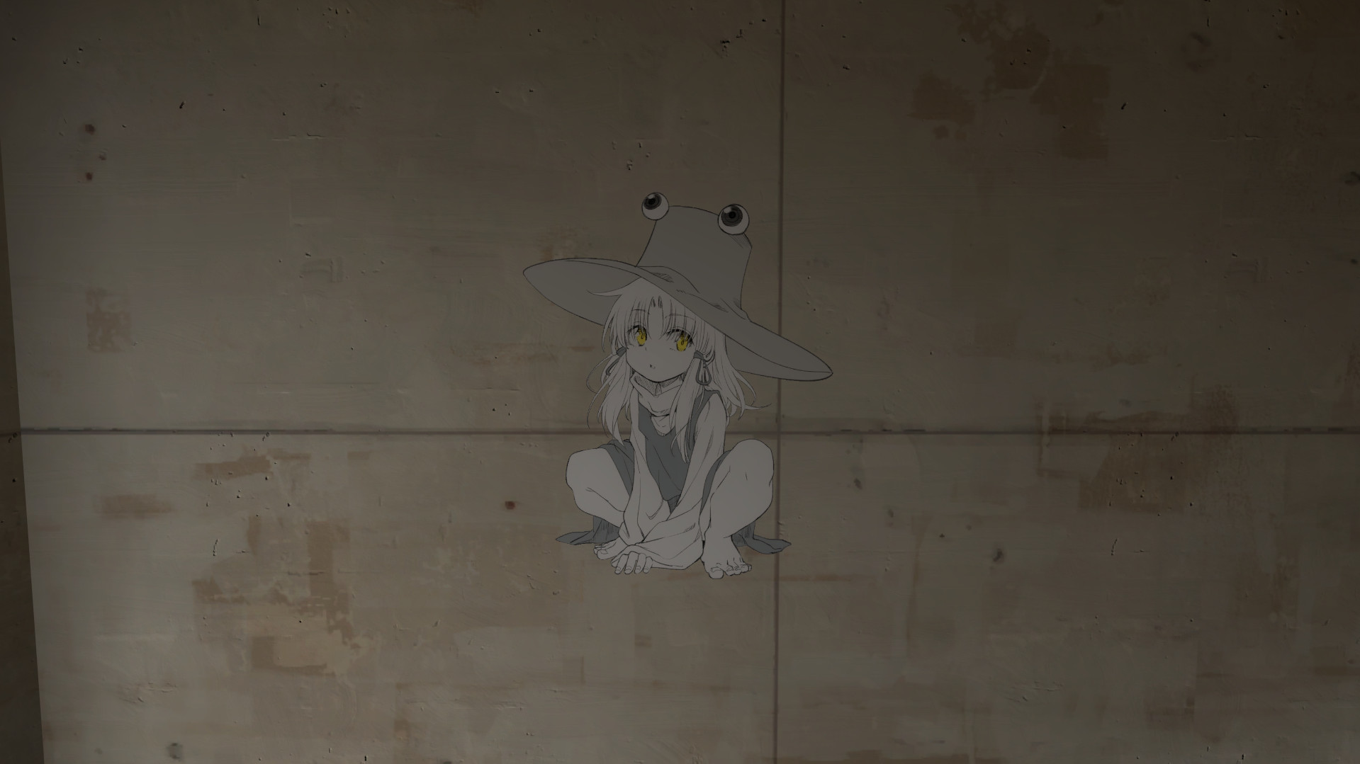 Suwako in frog pose. Spray for Team Fortress 2 | TF2 Sprays