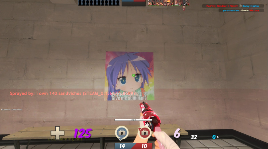 Lucky Star Animated Spray Pack Spray for Team Fortress 2 | TF2 Sprays