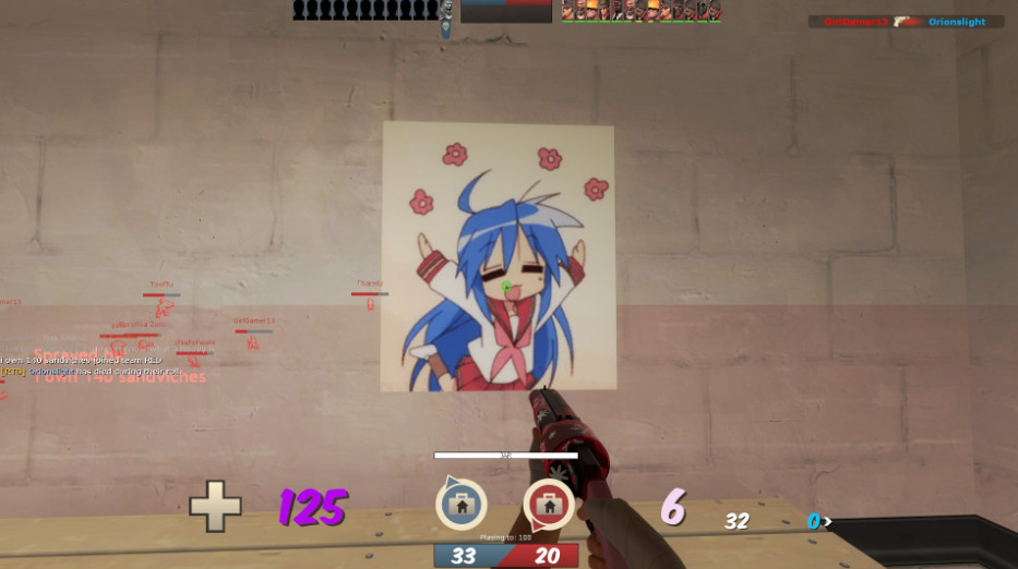 Lucky Star Animated Spray Pack Spray for Team Fortress 2 | TF2 Sprays