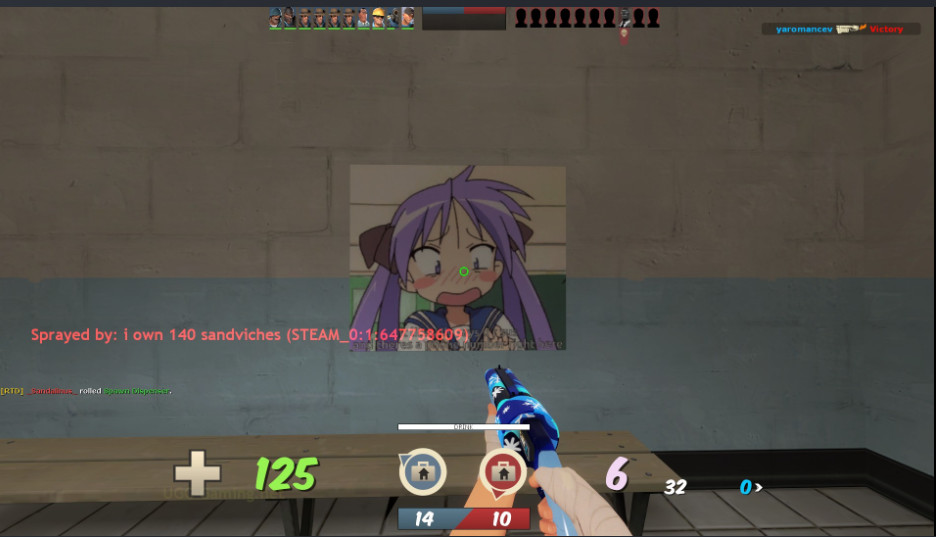 Lucky Star Animated Spray Pack Spray for Team Fortress 2 | TF2 Sprays