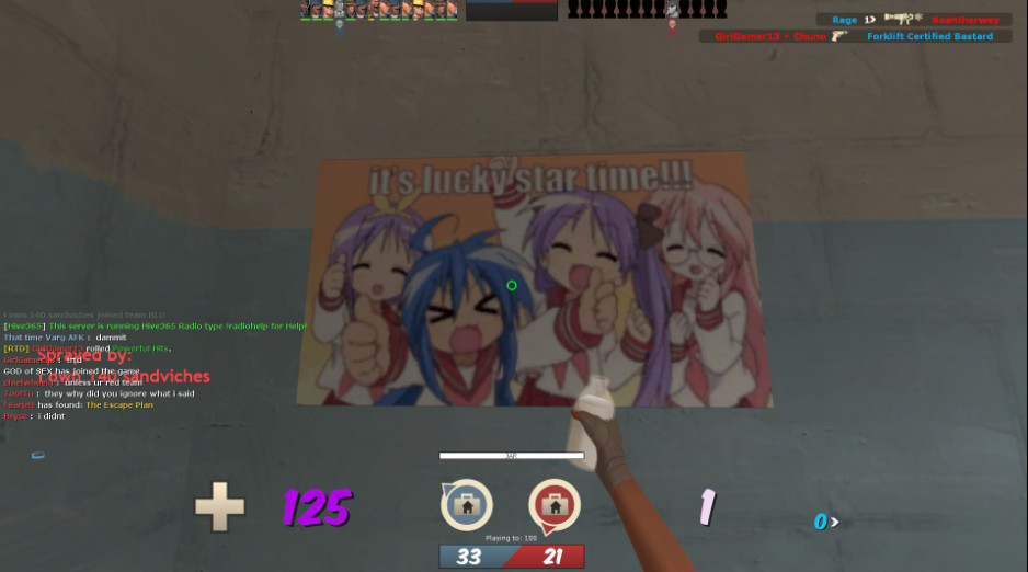 Lucky Star Animated Spray Pack Spray for Team Fortress 2 | TF2 Sprays