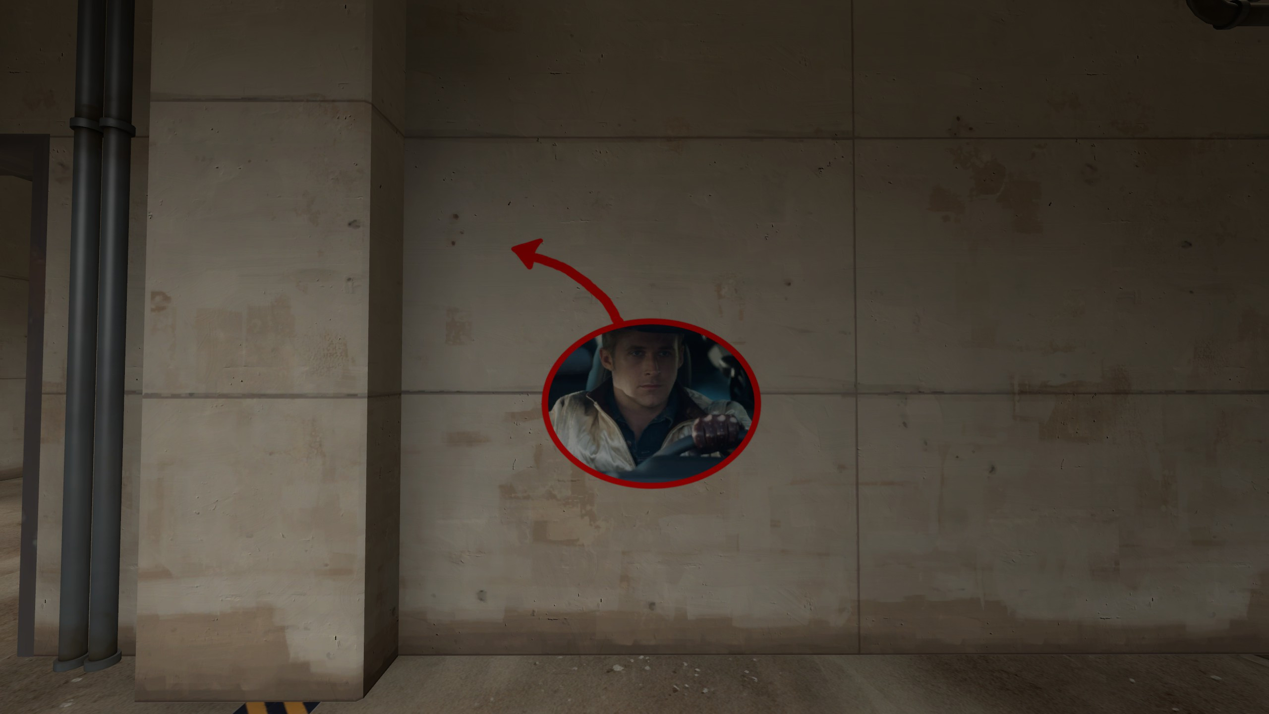 Ryan Gosling (Driver) Red Circle Spray Spray for Team Fortress 2 | TF2 ...