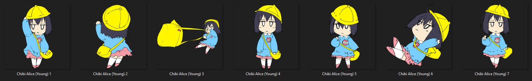 Mahoutsukai no Yoru Chibi Spray Collection Spray for Team Fortress 2 ...