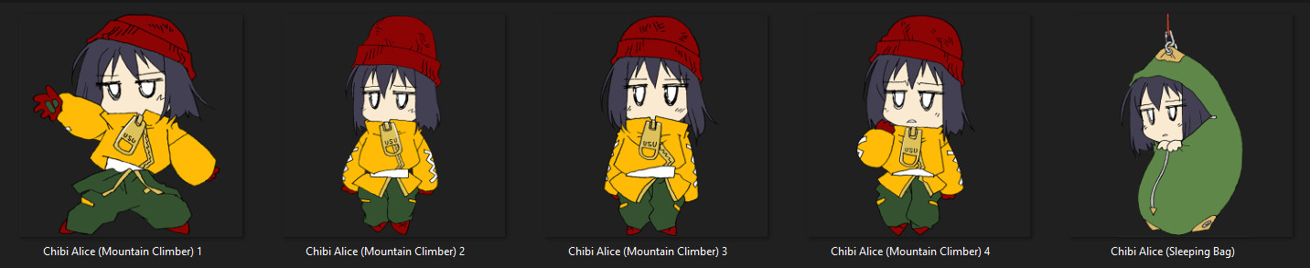 Mahoutsukai no Yoru Chibi Spray Collection Spray for Team Fortress 2 ...