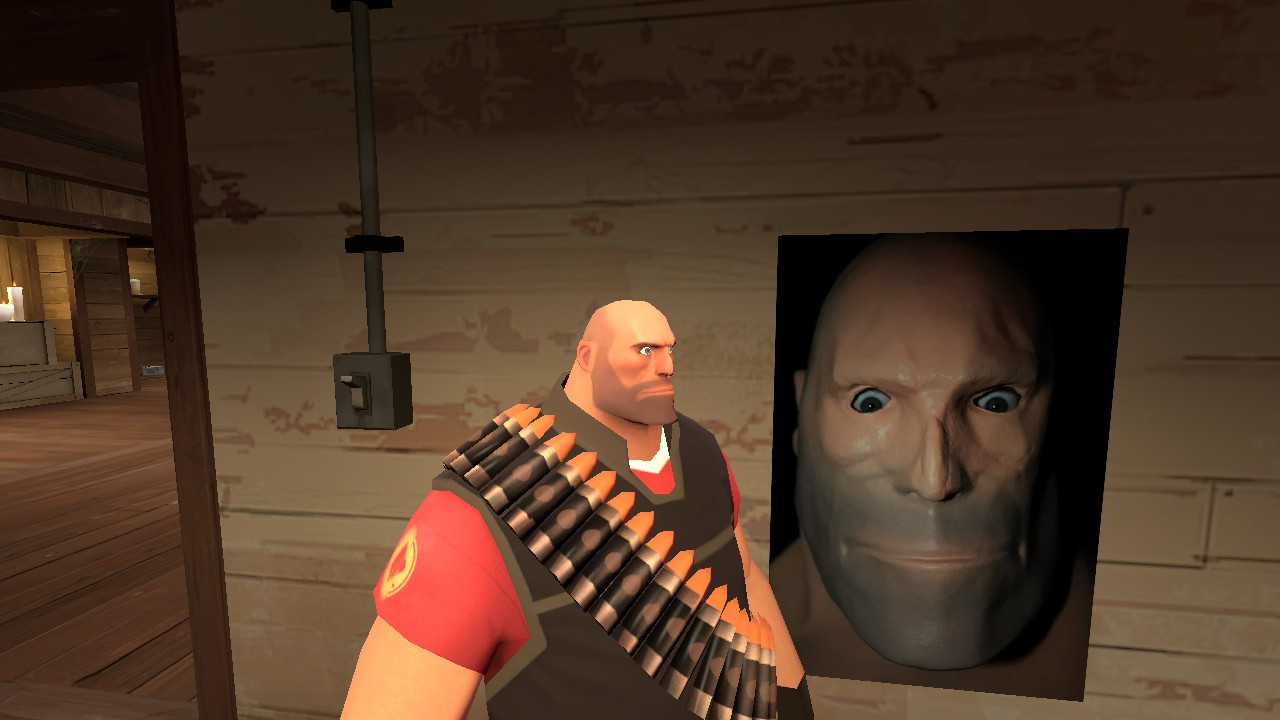 heavy mask stare Spray for Team Fortress 2 | TF2 Sprays