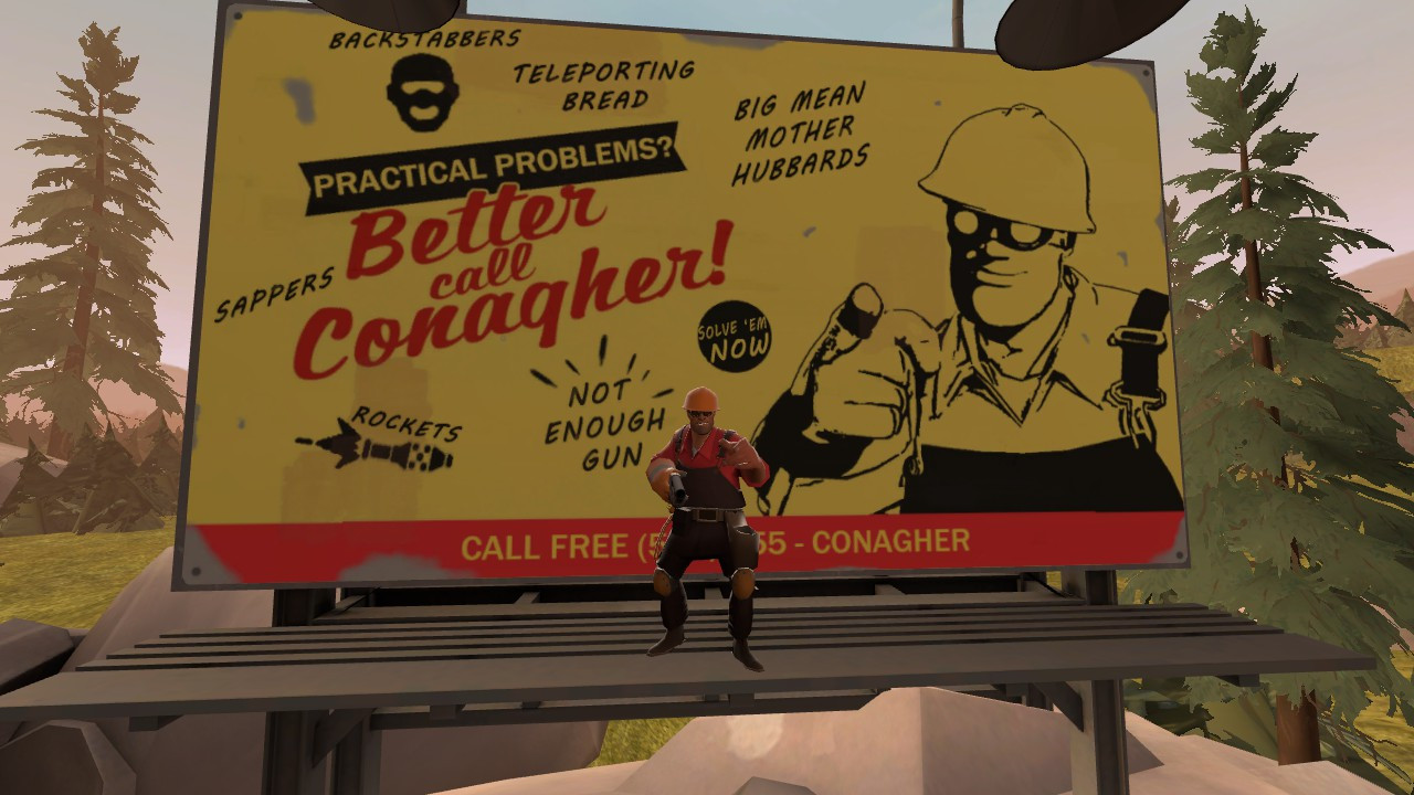 Better Call Conagher Spray for Team Fortress 2 | TF2 Sprays