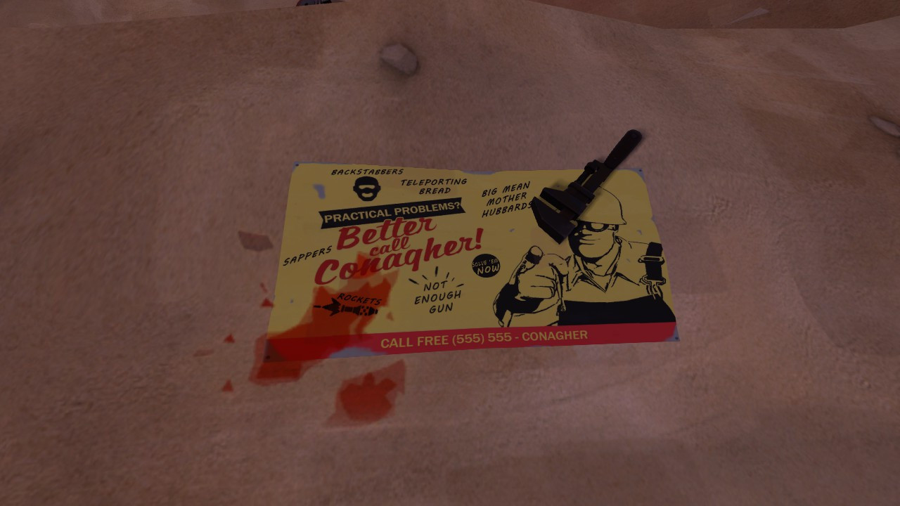 Better Call Conagher Spray for Team Fortress 2 | TF2 Sprays