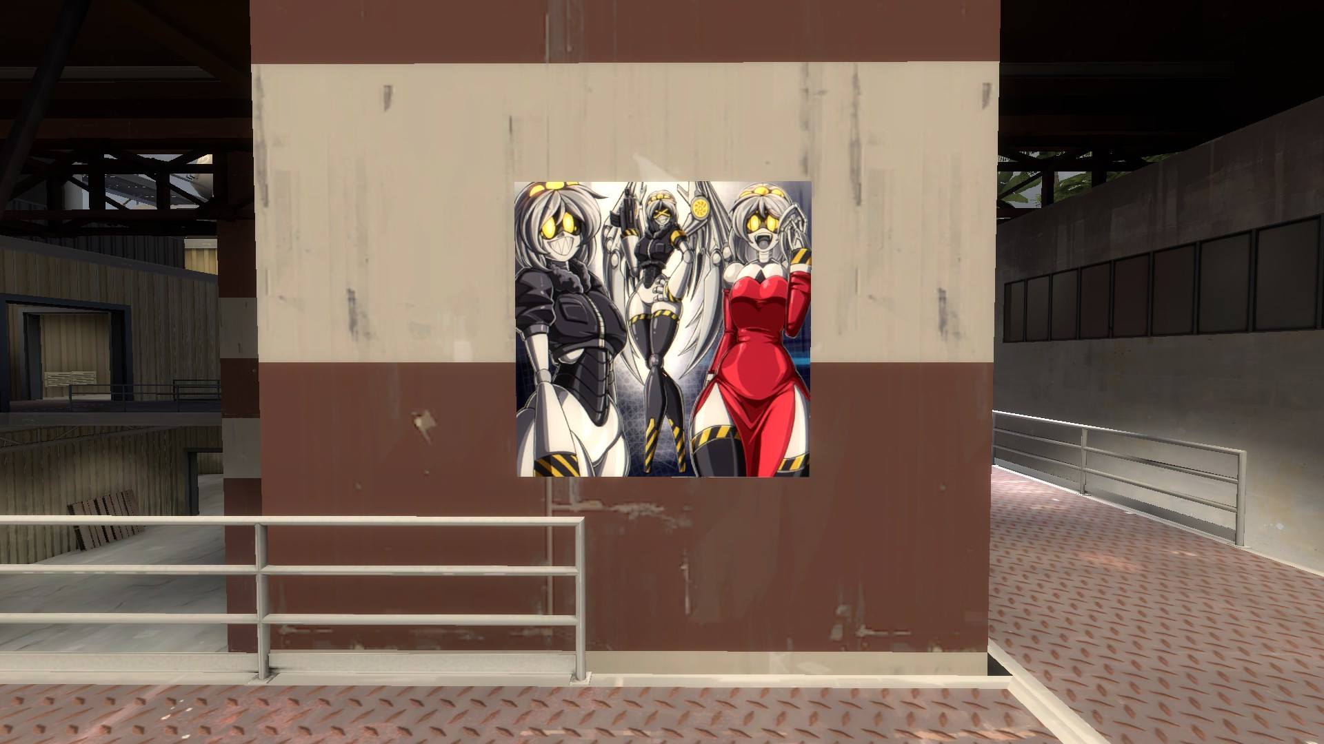 HADO "Murder Drones" Series (SFW) Spray for Team Fortress 2 | TF2 Sprays