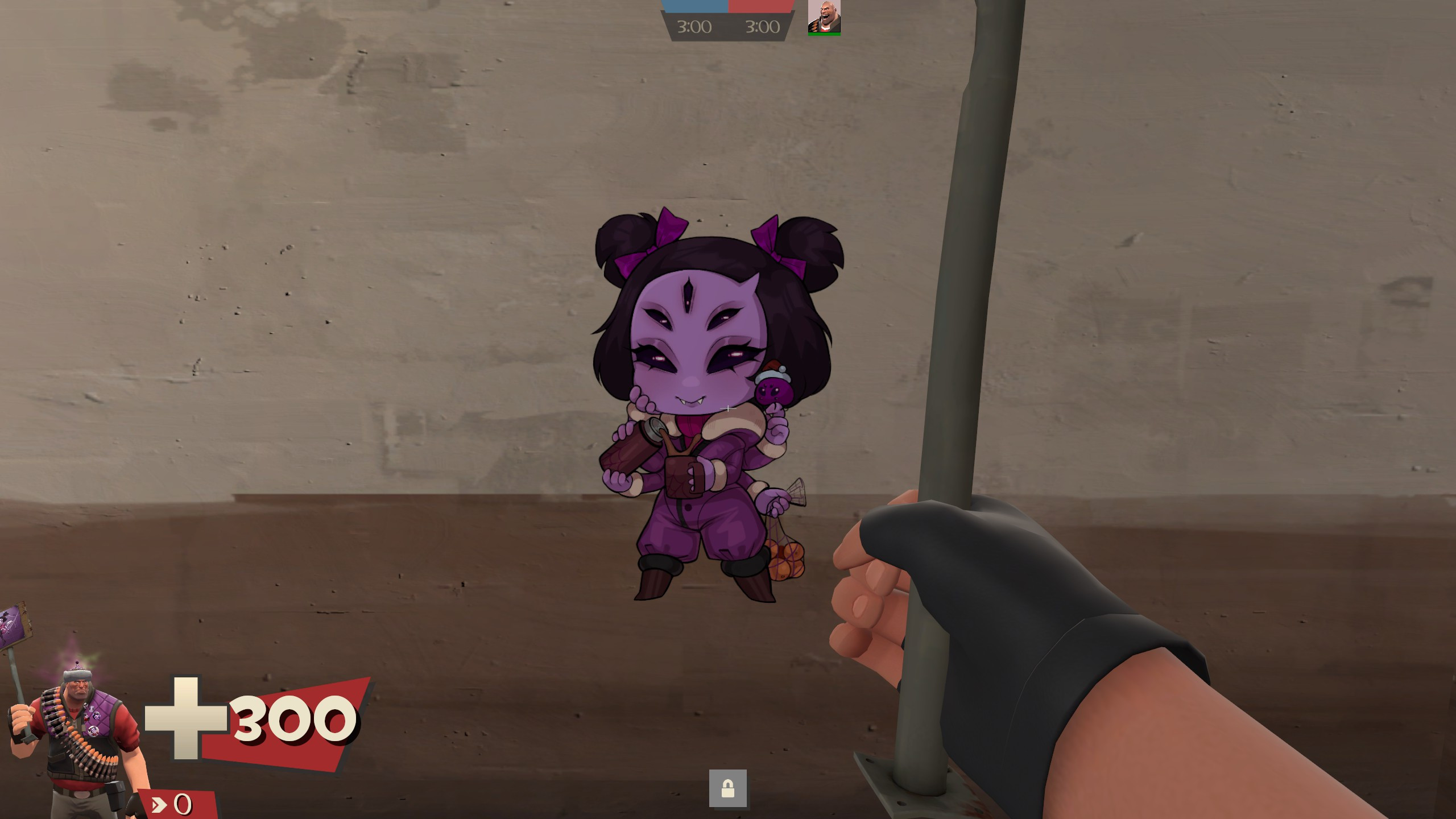 Winter chibi Muffet Spray for Team Fortress 2 | TF2 Sprays