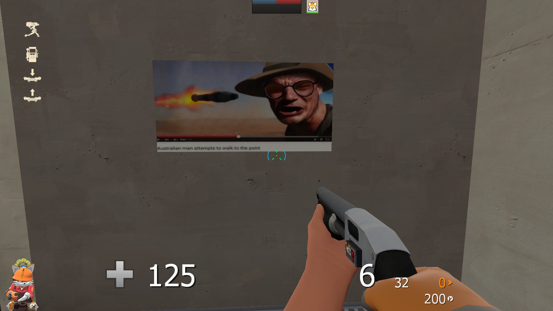 Australian man attempts to walk on the point spray Spray for Team ...