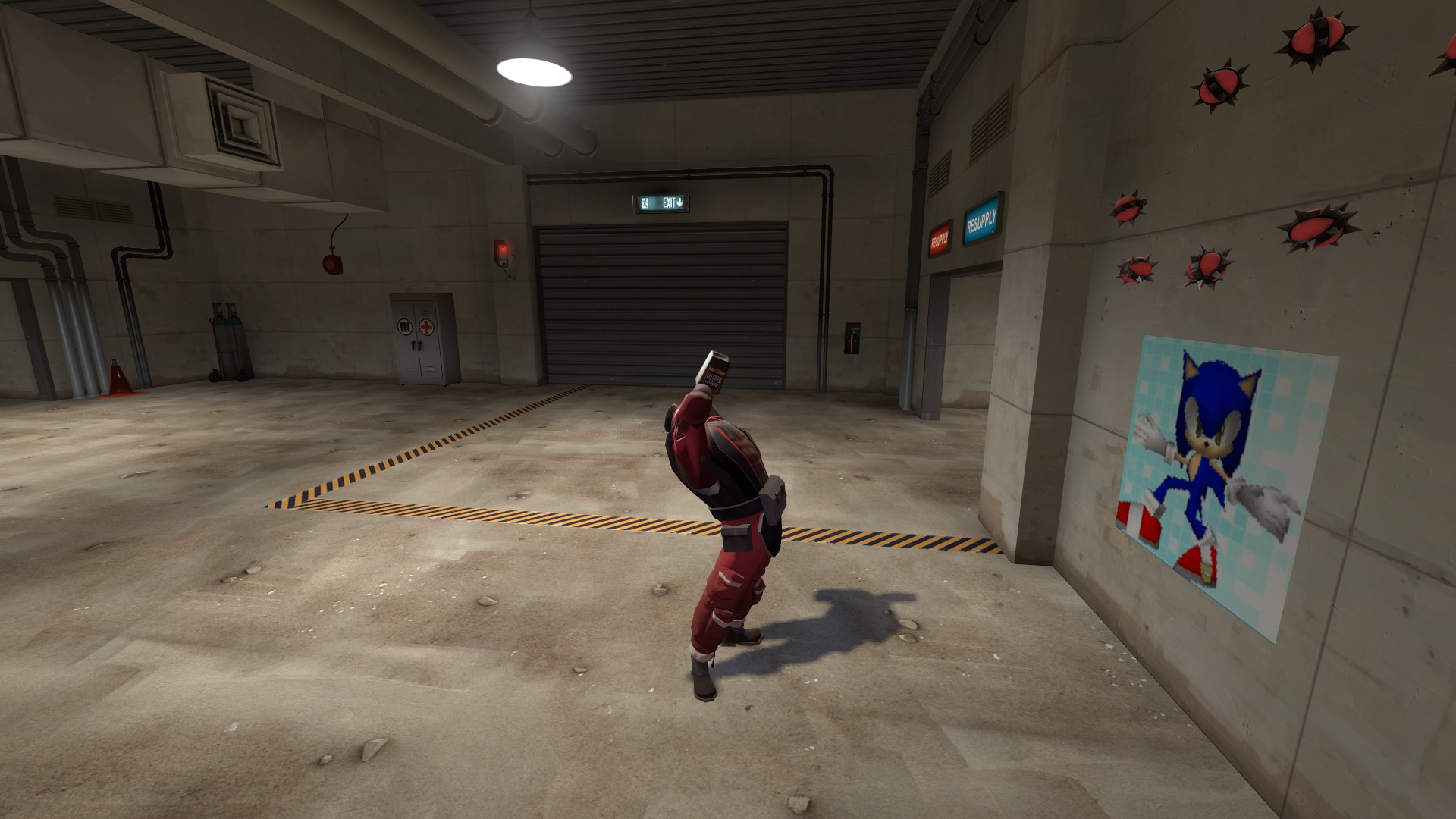 Sonic Rush Victory Dance Spray for Team Fortress 2 | TF2 Sprays