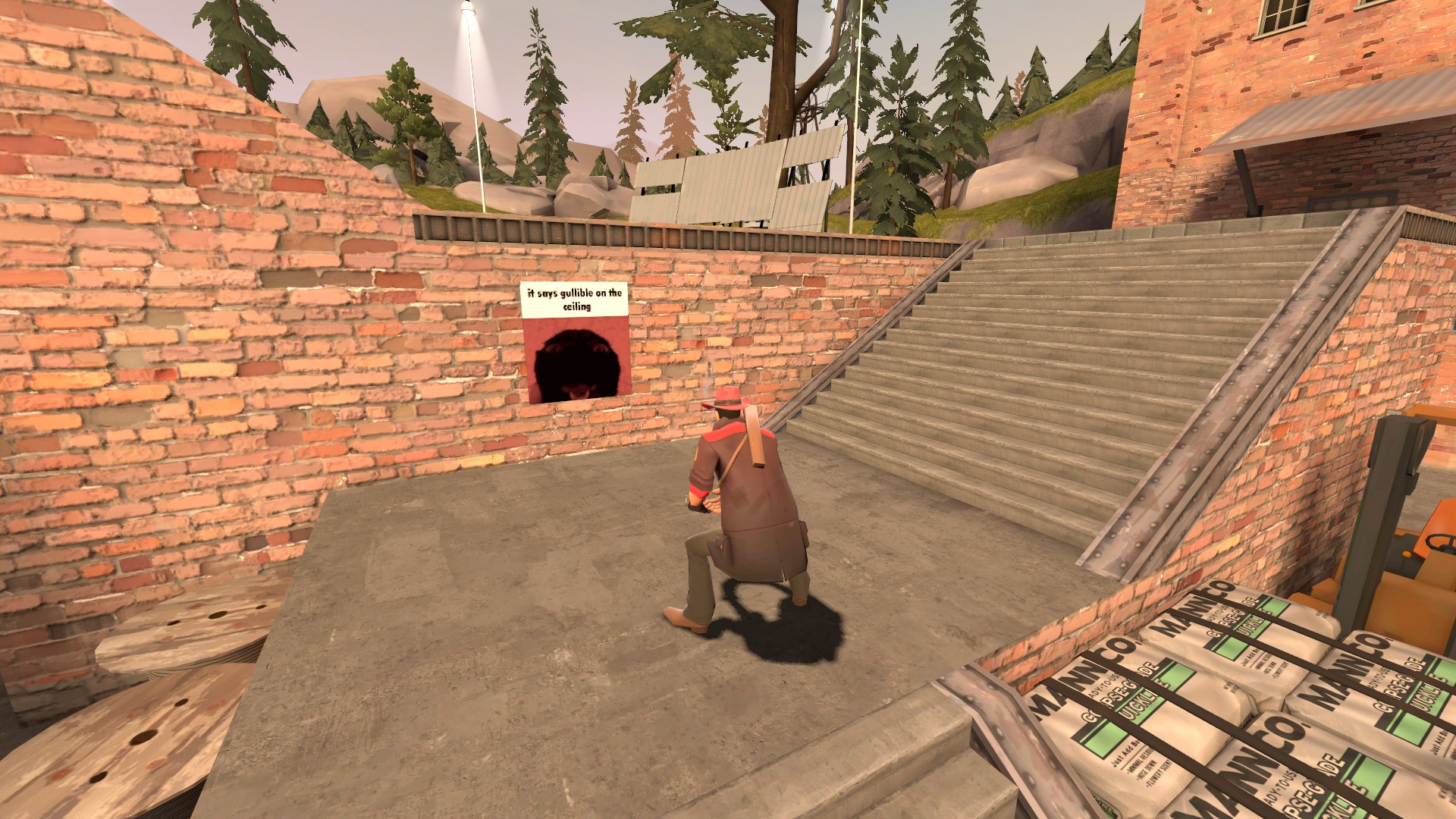 Gullible on the ceiling cat Spray for Team Fortress 2 | TF2 Sprays