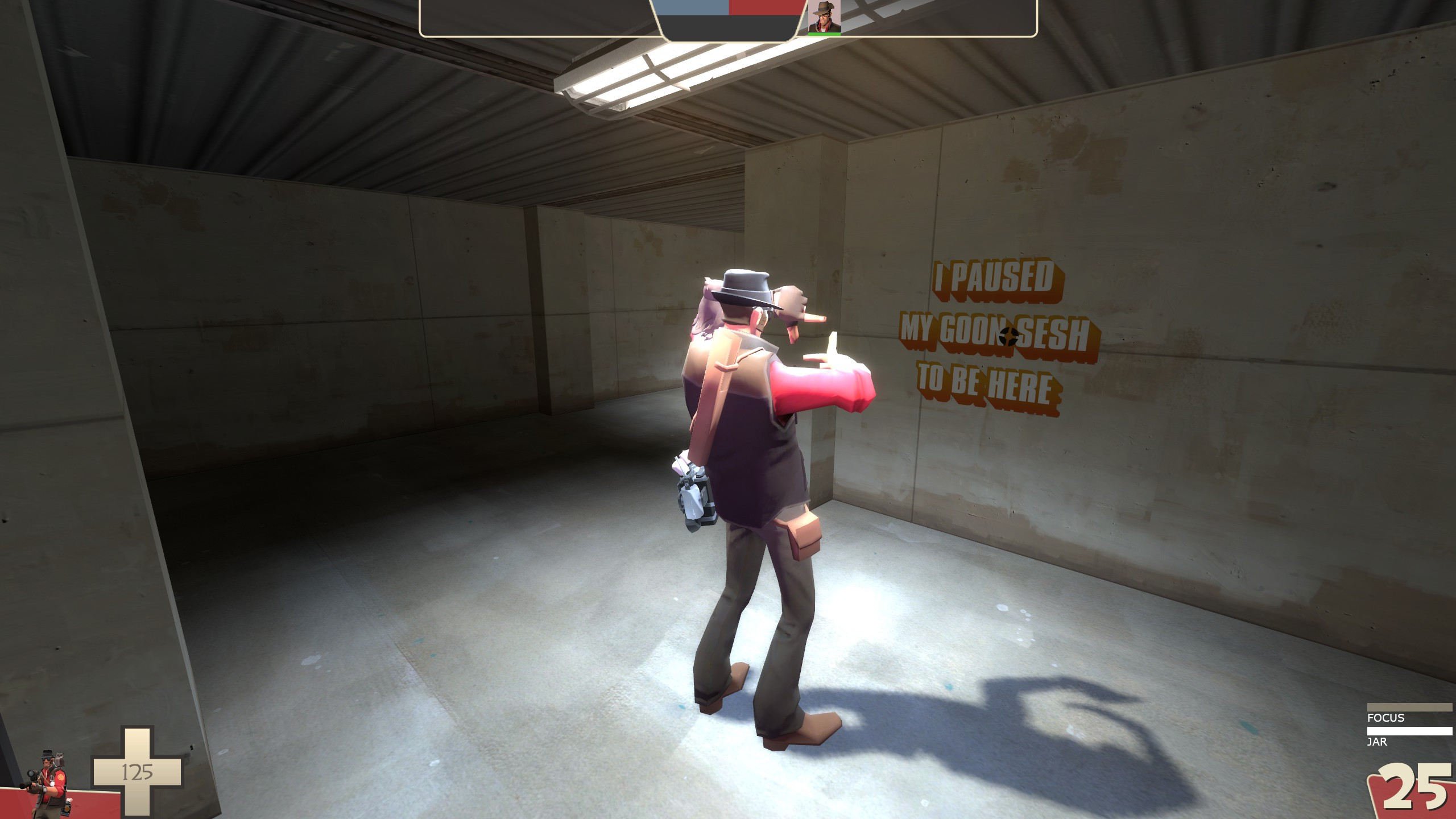 I Paused My Goon Sesh To Be Here Spray for Team Fortress 2 | TF2 Sprays