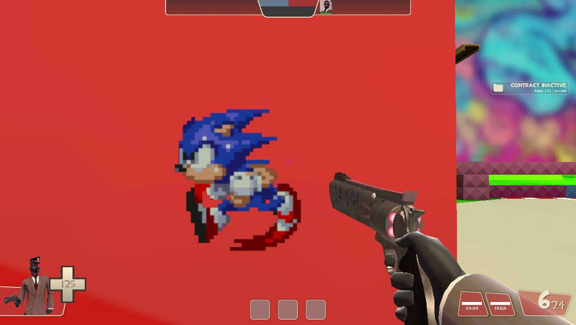 Sonic 3 running spray Spray for Team Fortress 2 | TF2 Sprays
