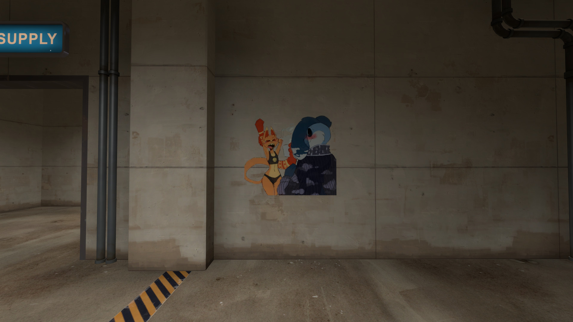 [Fading] Catfeine Stretch Spray for Team Fortress 2 | TF2 Sprays