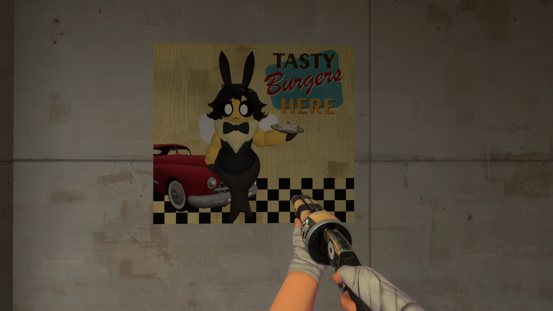 50's Bee Diner Spray for Team Fortress 2 | TF2 Sprays