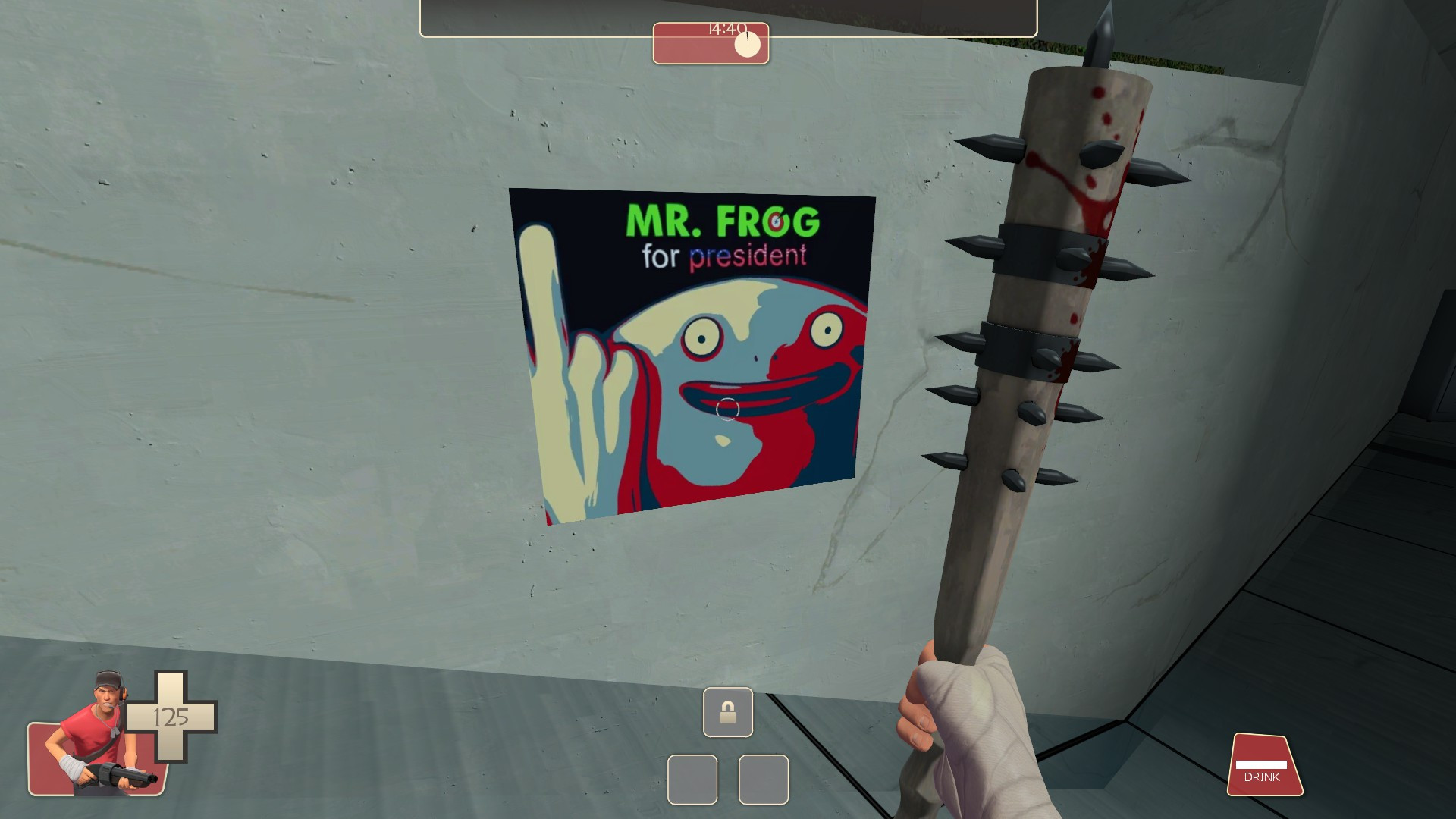 Mr. Frog for President! Spray for Team Fortress 2 | TF2 Sprays
