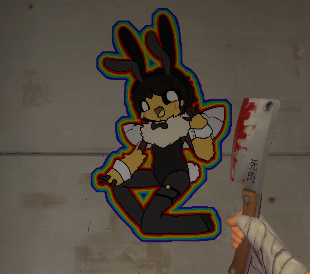 Bee Bunny Suit!! Spray for Team Fortress 2 | TF2 Sprays