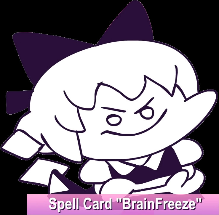 Sr. Pelo Touhou Spell Card Portraits Spray for Team Fortress 2 | TF2 Sprays