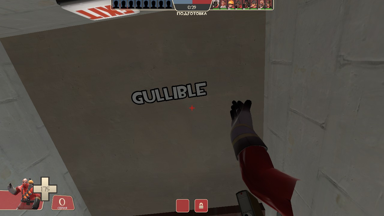 gullible on the ceiling Spray for Team Fortress 2 | TF2 Sprays