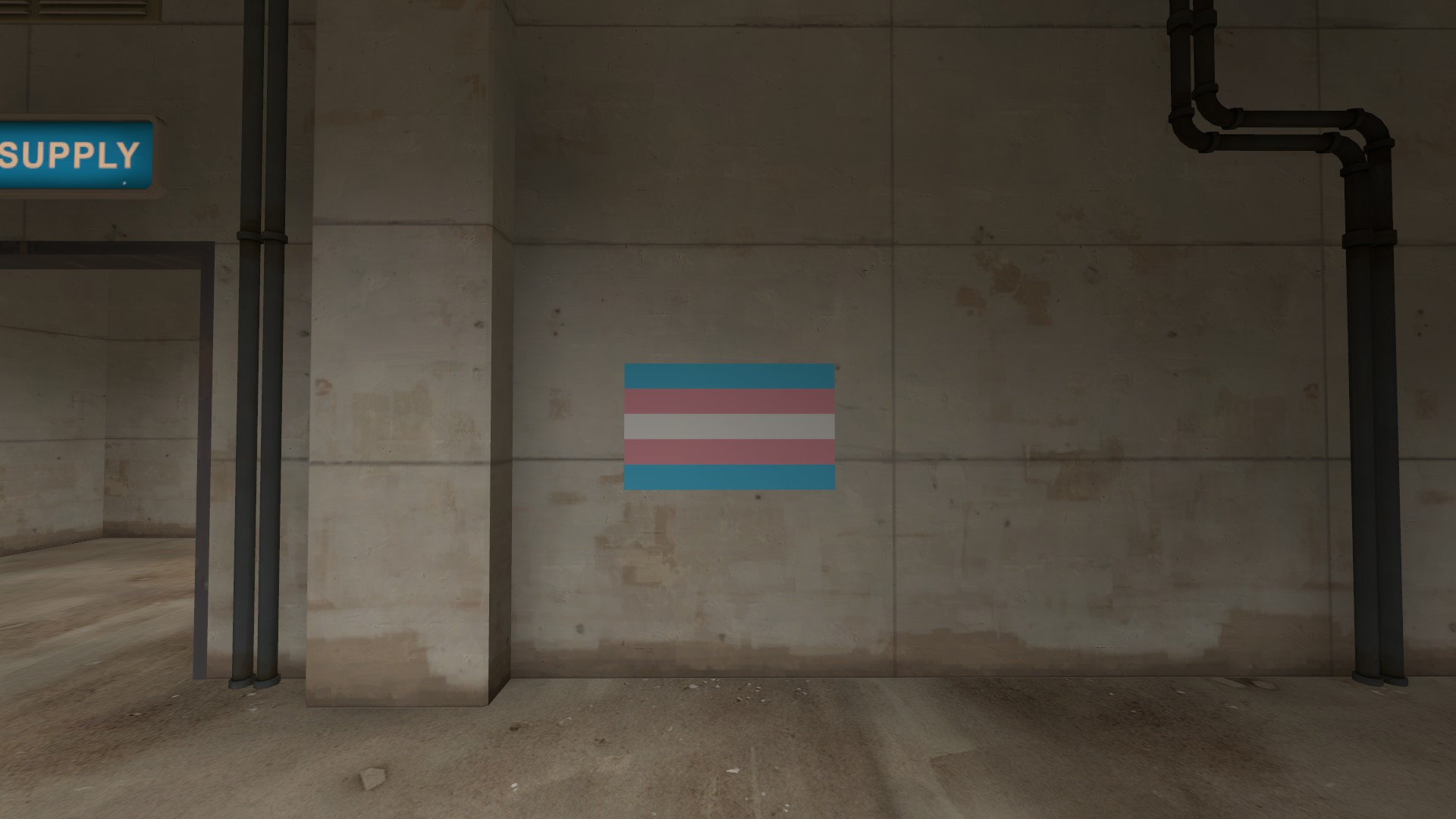 Transgender flag Spray for Team Fortress 2 | TF2 Sprays
