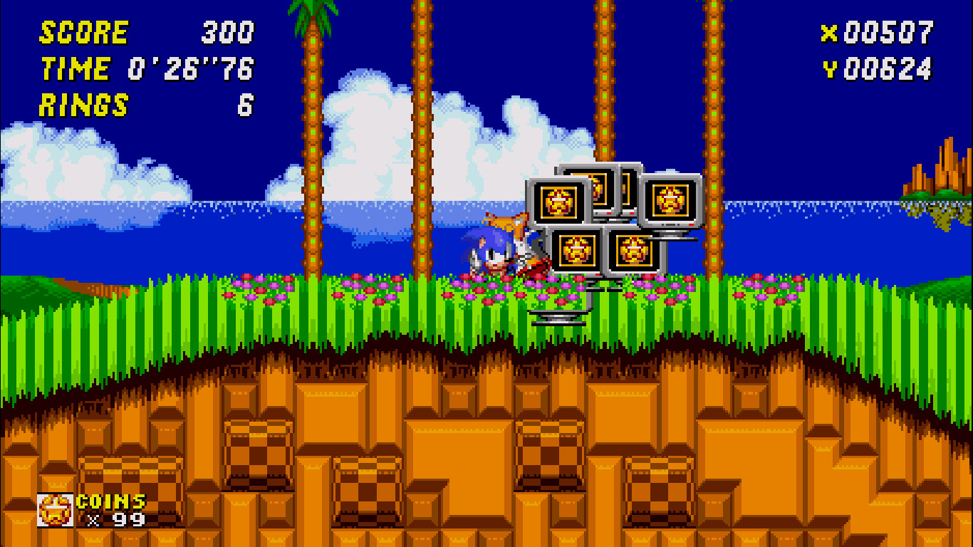 Coin Sonic 2 absolute 1.2.0 Spray for Sonic The Hedgehog 2 Absolute ...