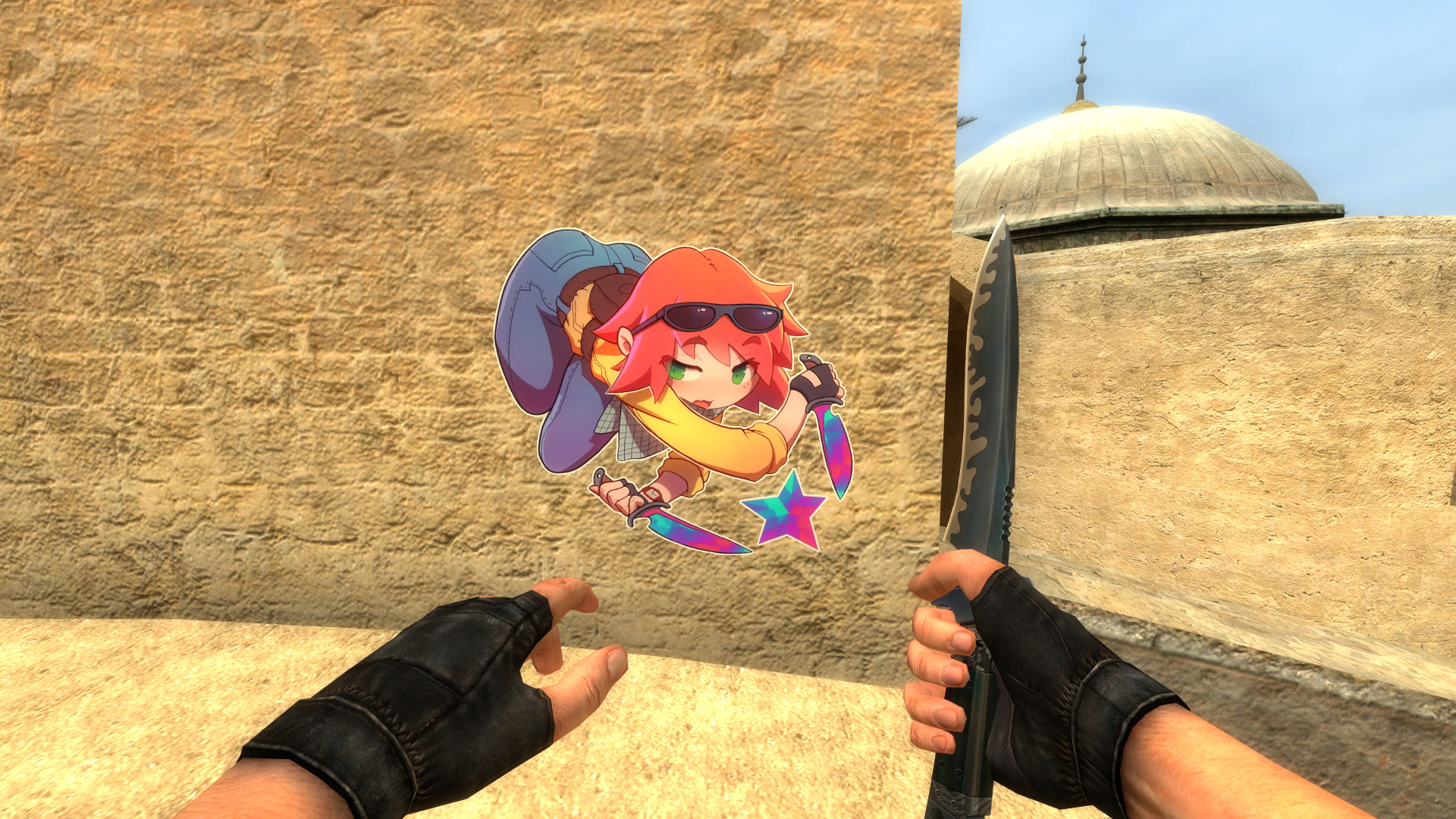 Kawaii T Holo (CS:GO STICKER) Spray for Counter-Strike: Source | CS:S ...